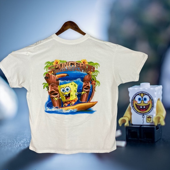 Nickelodeon | Shirts | Rare Spongebob Mullet Hit Shirt Nickelodeon ...